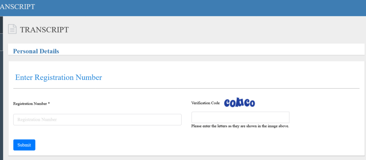 NACTE Jinsi ya Kupata Transcript (Hati ya Matokeo) kwa Njia ya Mtandao ...